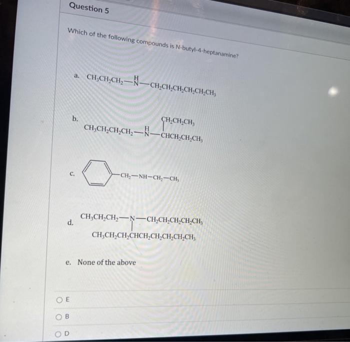 Solved Which of the following compounds is | Chegg.com