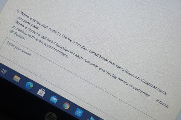 Solved Only Javascript And Html Code Required No Css Make