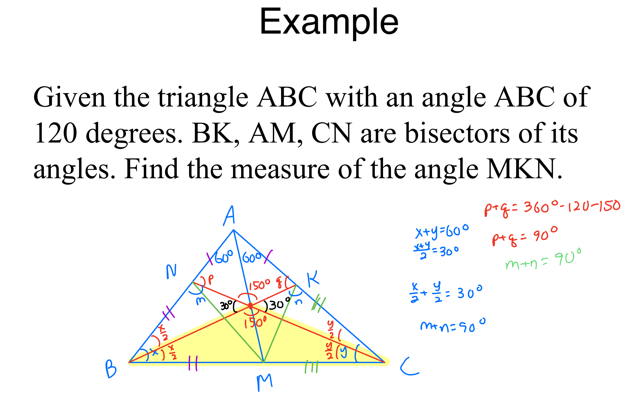 Solved Given triangle ABC with an angle of ABC =120 | Chegg.com