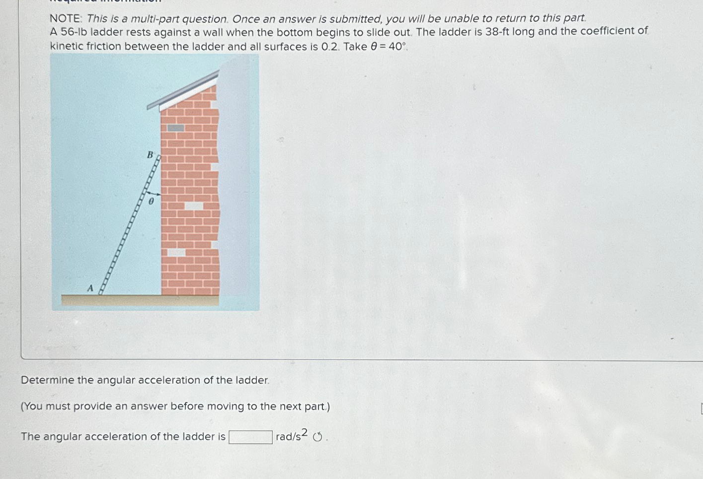 Solved NOTE: This is a multi-part question. Once an answer | Chegg.com