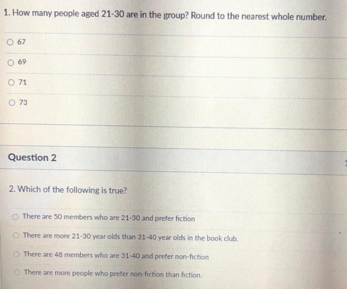 Solved Use the following information to answer questions 1, | Chegg.com