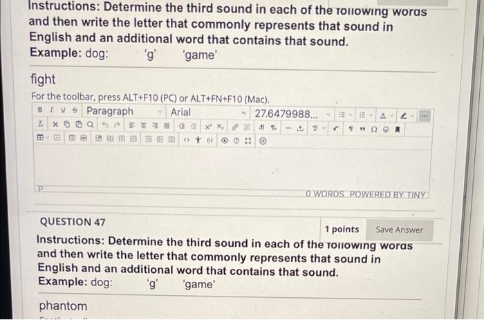 Solved Instructions: Determine the third sound in each of | Chegg.com