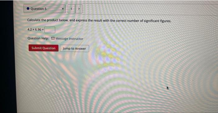 Solved Calculate the product below, and express the result | Chegg.com