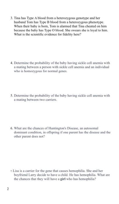 Solved PRACTICE PROBLEMS 1. Allison is an albino, an | Chegg.com
