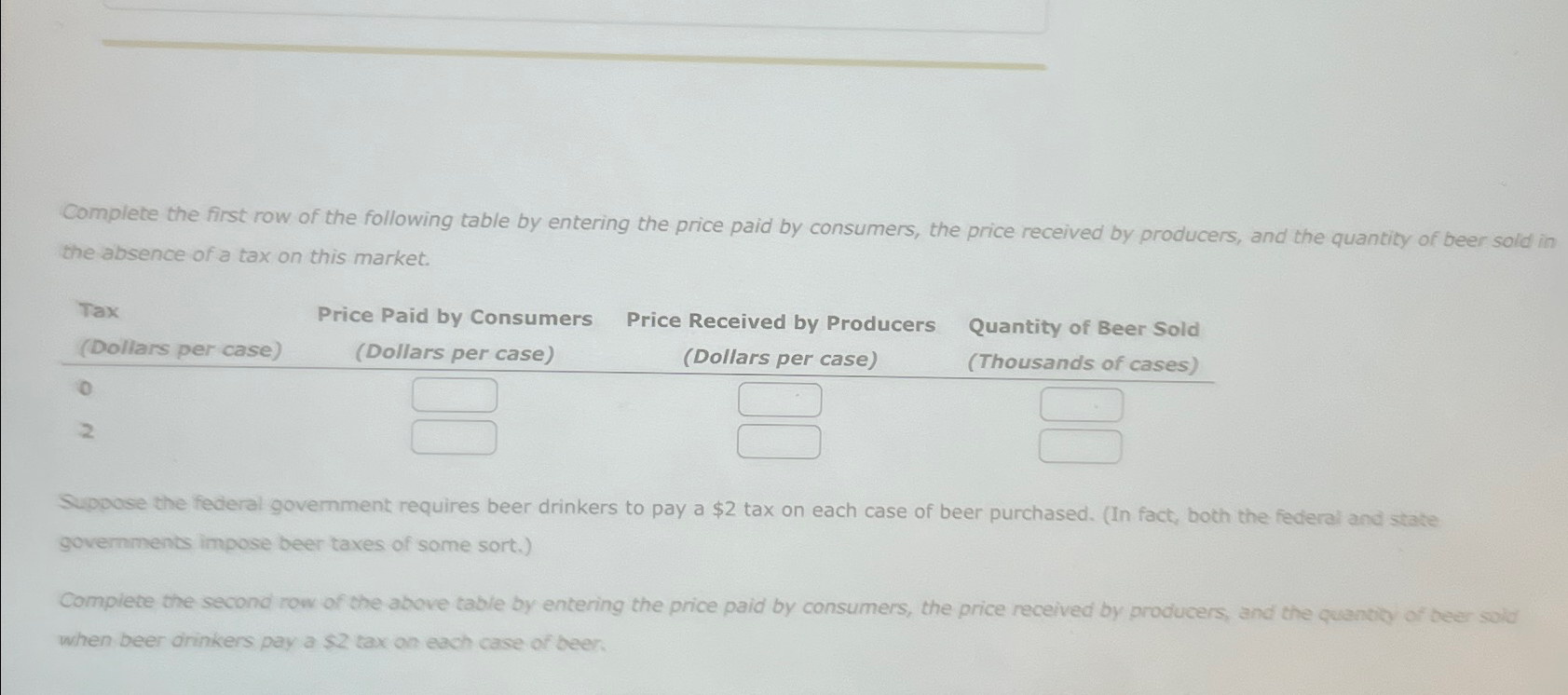 Solved Complete the first row of the following table by | Chegg.com