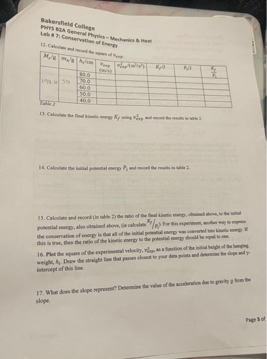 Solved Bakersfield College PHYS B2A General Physics - | Chegg.com