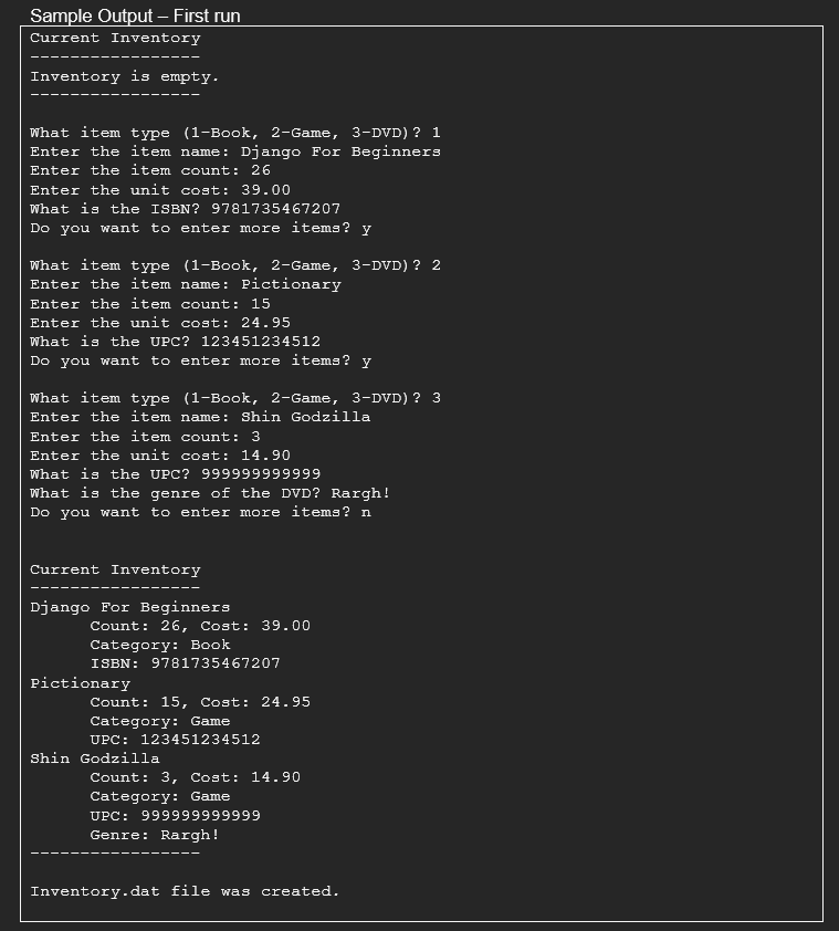 Solved I have all the classes done I just cant figure this | Chegg.com