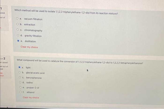 Solved Which method will be used to isolate | Chegg.com