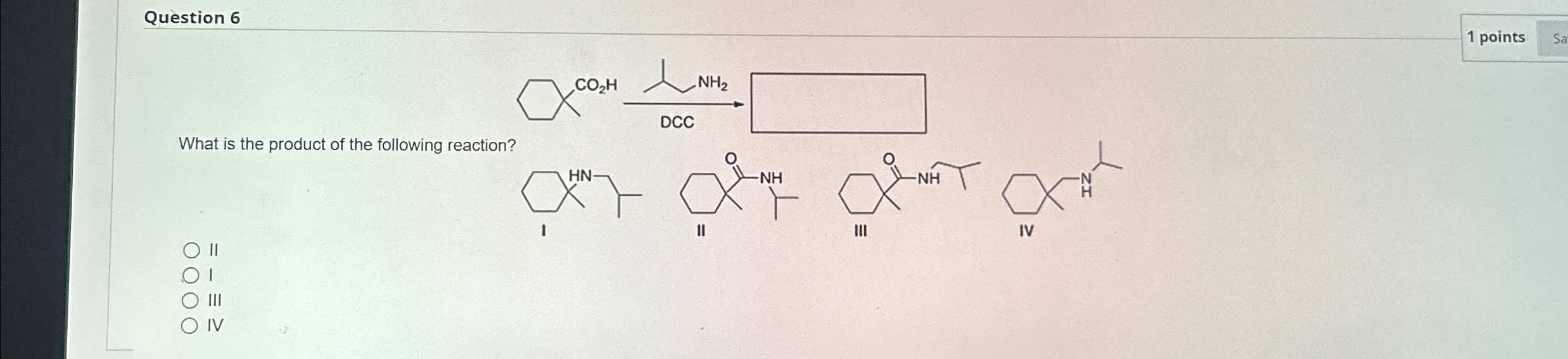 Solved Question 61 ﻿pointsWhat is the product of the | Chegg.com