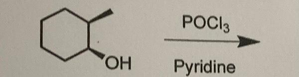 Solved POCl3 Pyridine | Chegg.com