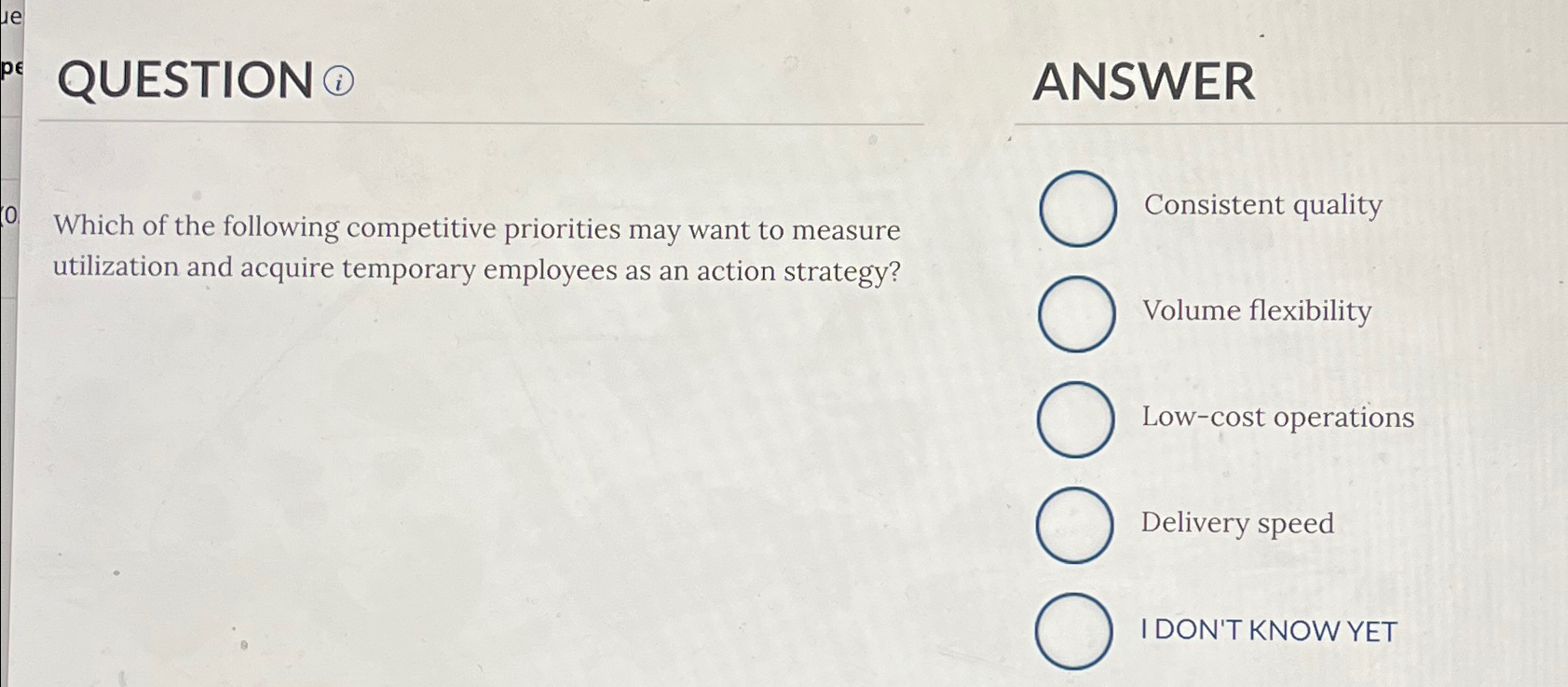 Solved QUESTION (i)Which of the following competitive | Chegg.com