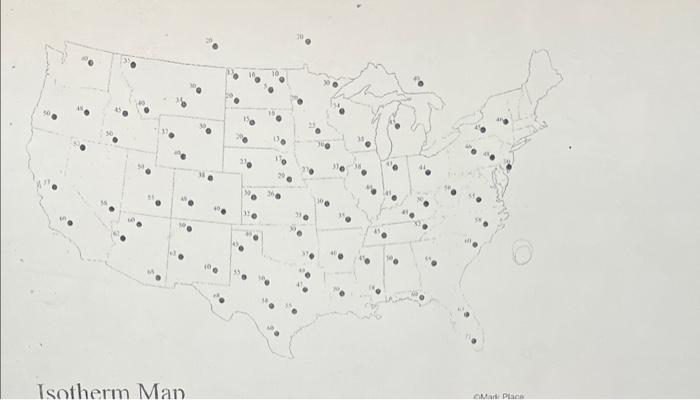 Isntherm ManPrint out a hardcopy of the above map, | Chegg.com