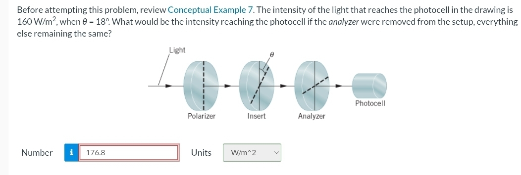 Solved Before attempting this problem, review Conceptual | Chegg.com