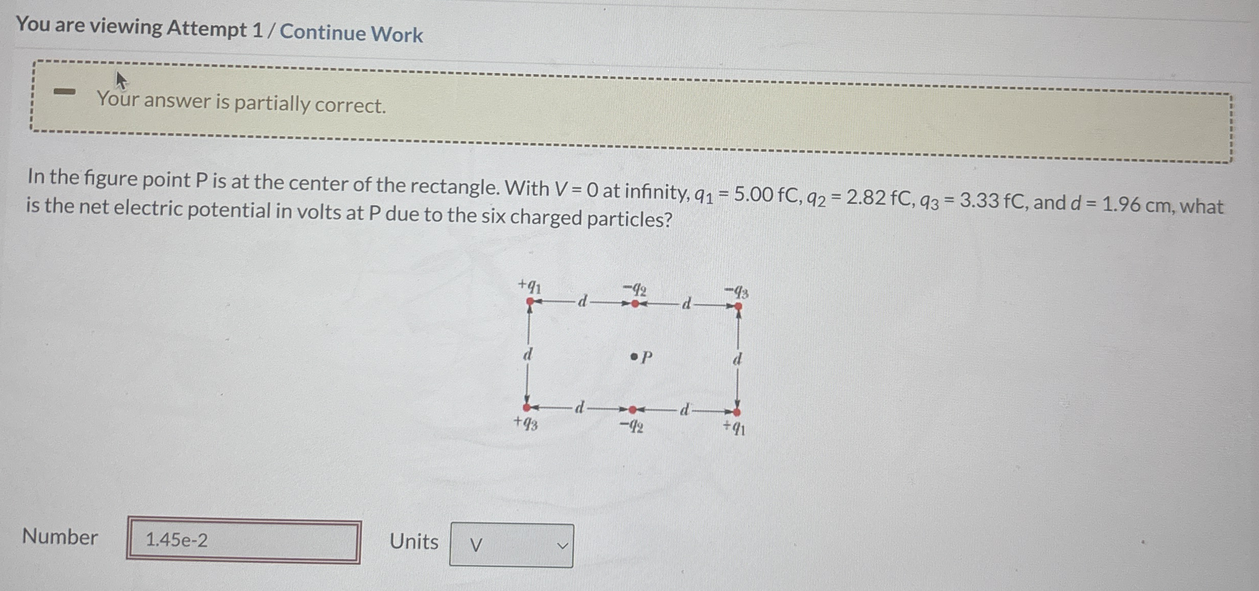 Solved You are viewing Attempt 1 / ﻿Continue WorkYour answer | Chegg.com