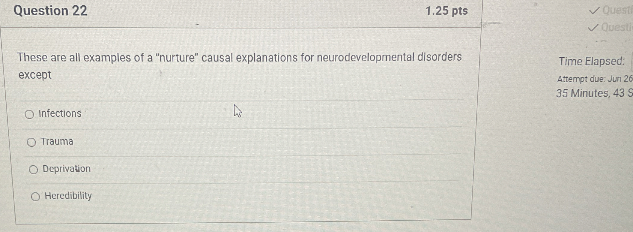 Solved Question 221.25 ﻿ptsThese are all examples of a | Chegg.com