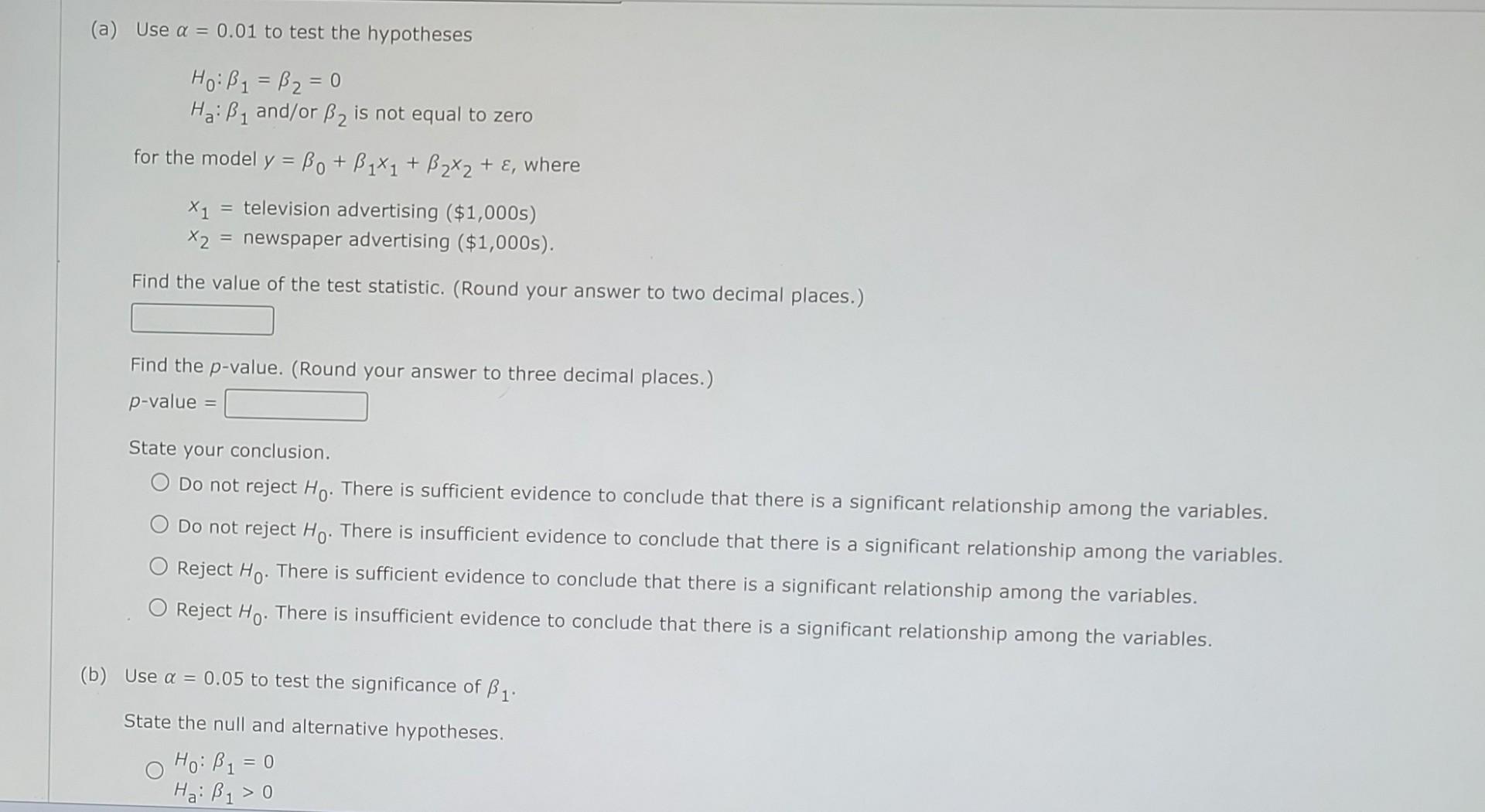 Solved A statistical program is recommended. The owner of a | Chegg.com