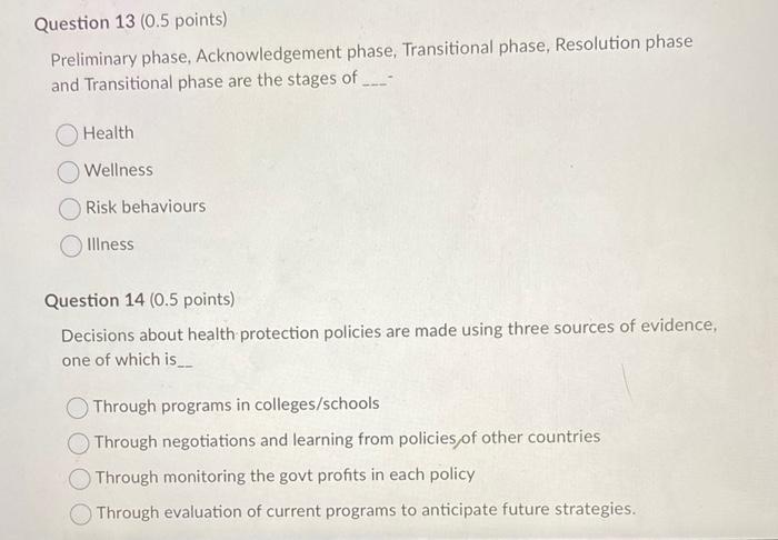 Solved Preliminary phase, Acknowledgement phase, | Chegg.com