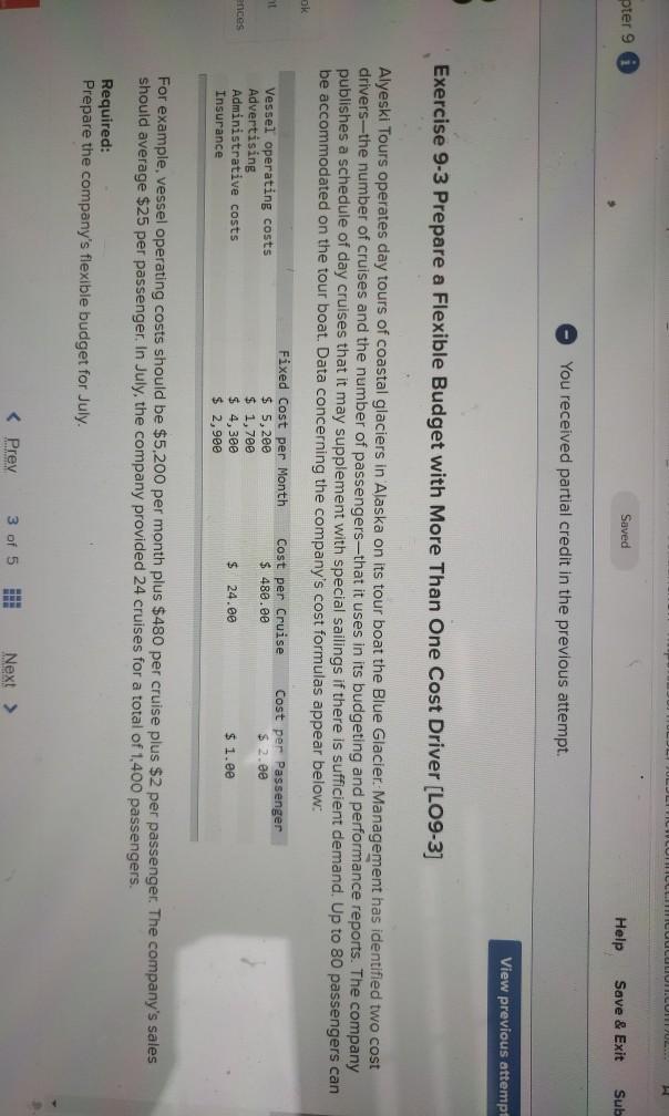 Solved pter 9 Saved Help Save & Exit Sub You received | Chegg.com