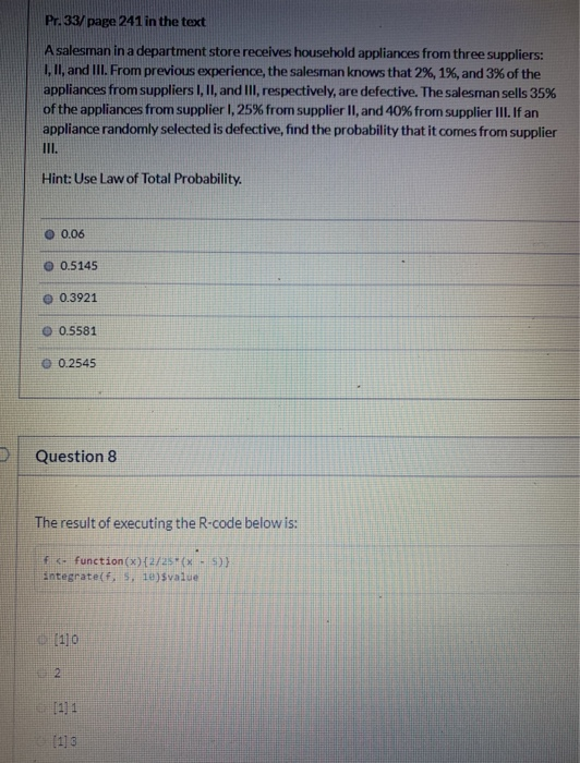 Solved In a rolling six-sided standard die experiment, the | Chegg.com
