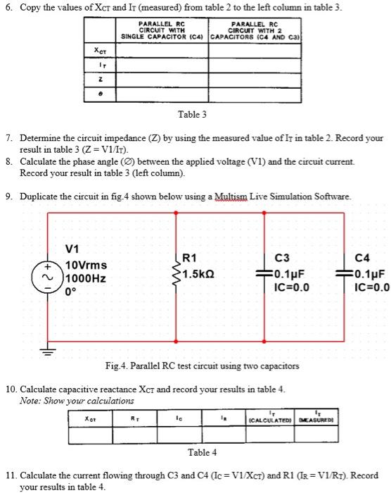 1. Duplicate the circuit in fig.3 shown below using a | Chegg.com