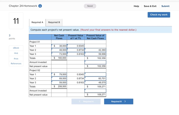 Solved Chapter 24-Homework Saved Help Save & Exit Submit | Chegg.com