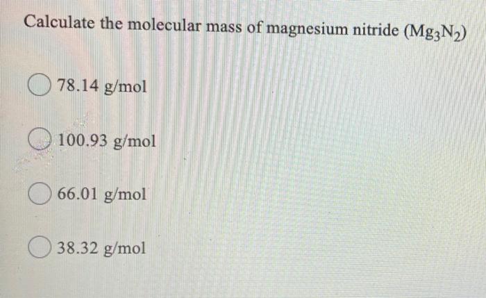 Solved Calculate the molecular mass of sulfuric acid (H2SO4) | Chegg.com