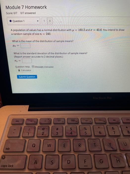 Solved Module 7 Homework Score: 01 0/7 answered Question 1 > | Chegg.com