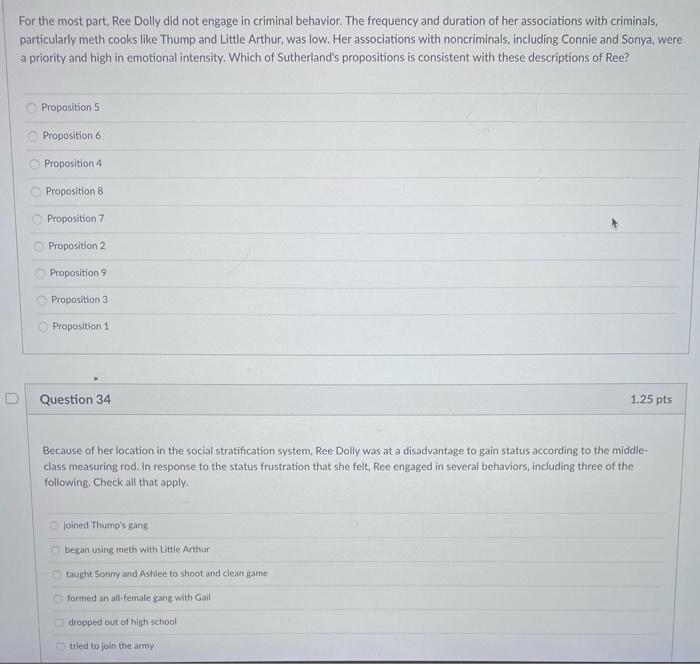 Walter Miller asserted that lower-class culture as a | Chegg.com