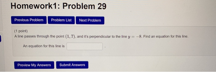 Solved Homework1 Problem 29 Previous Problem Problem List 