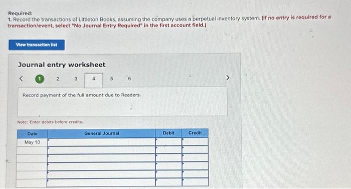Solved Exercise 6.9 (Algo) Record transactions using a | Chegg.com