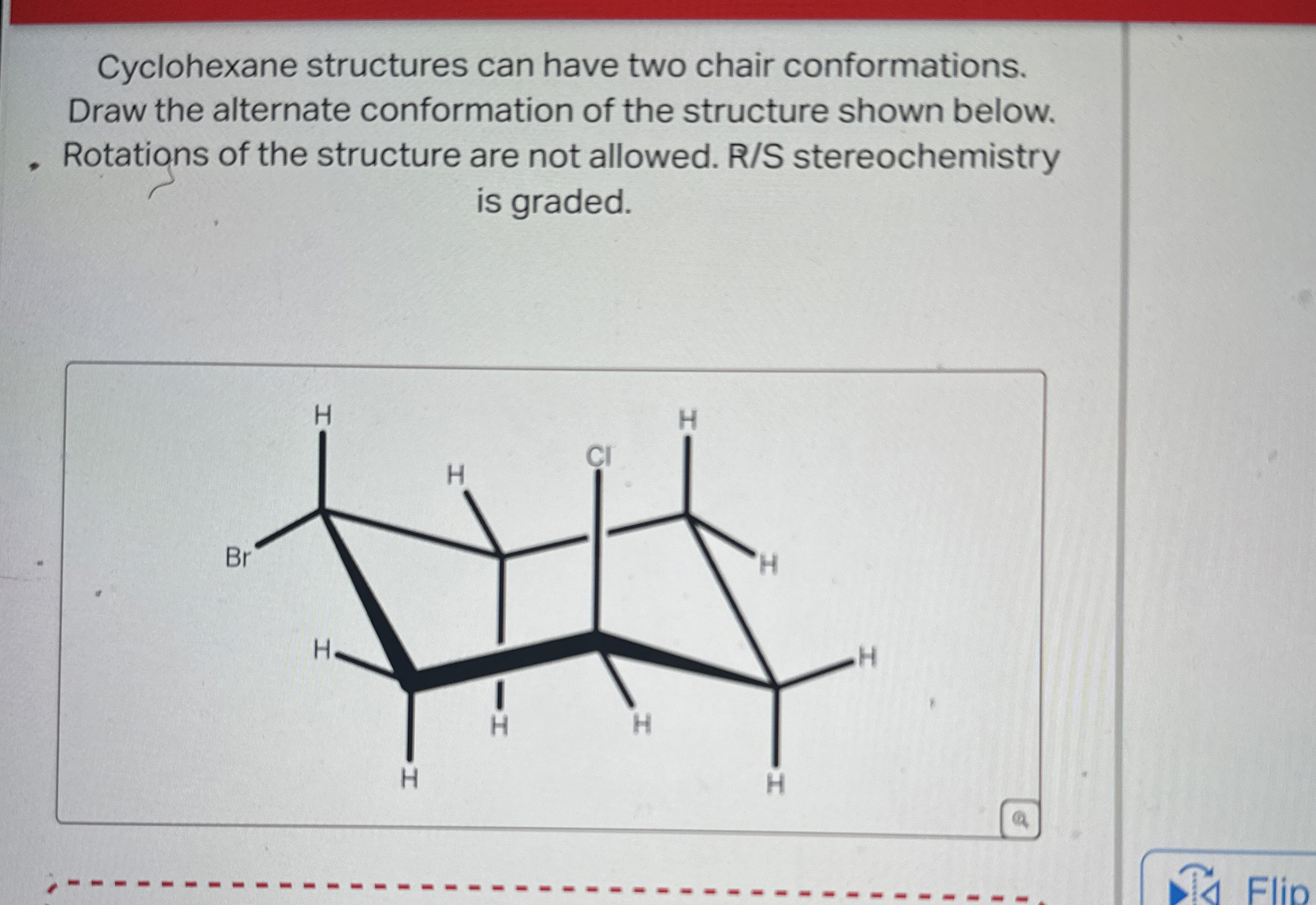 Solved by an EXPERT Cyclohexane structures can have two chair | Chegg.com