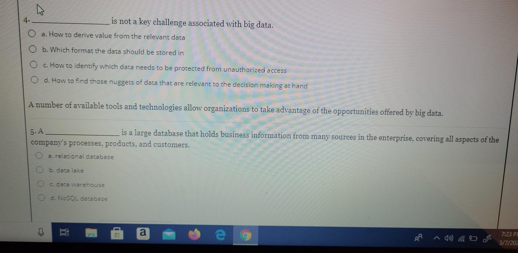 Solved We have entered an era where organizations are | Chegg.com