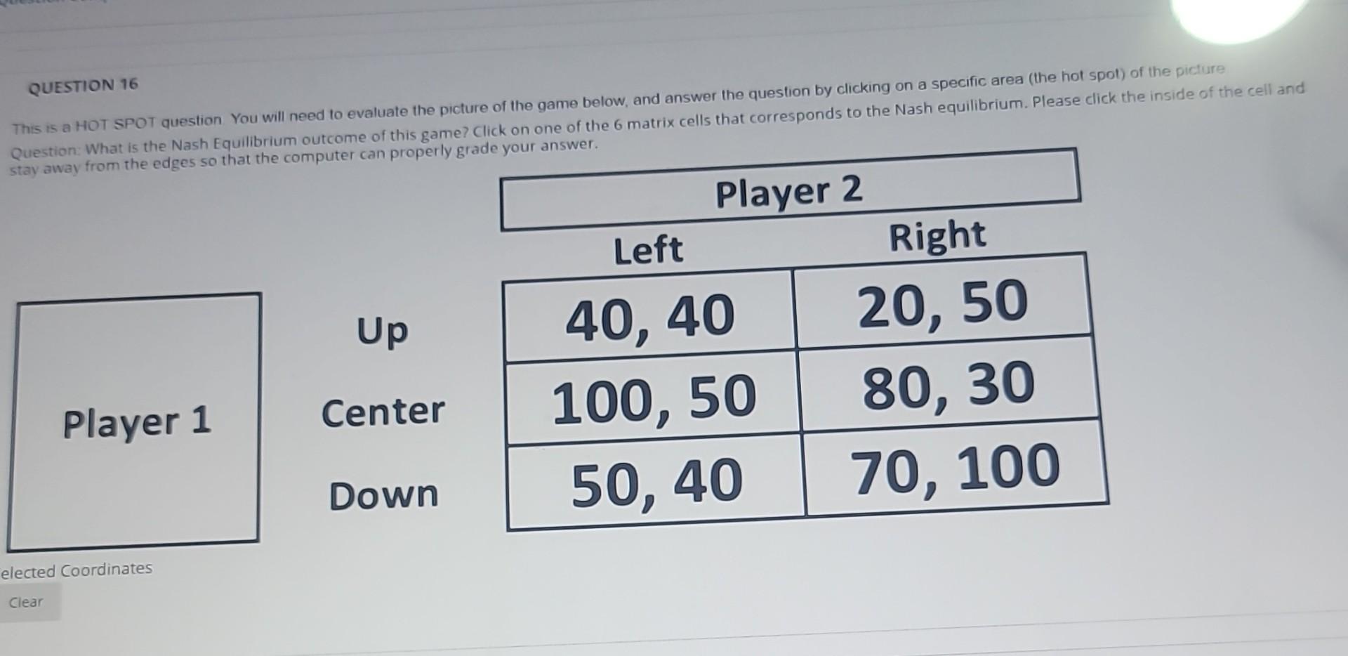 Solved QUESTION 16 This is a HOT SPOT question You will need | Chegg.com