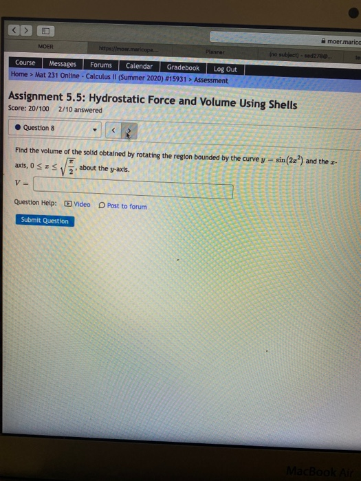 Solved moer.marice MOER httpimo.maricopa Planner (no | Chegg.com