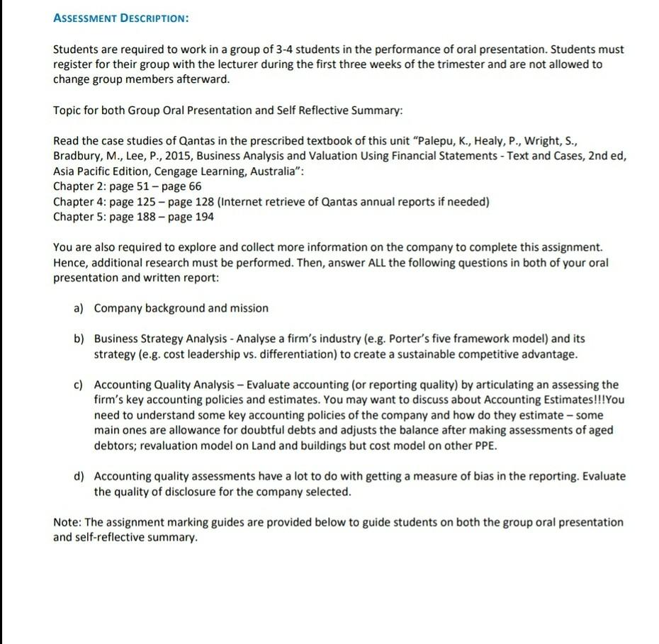 Write Self reflective Summary Your | Chegg.com