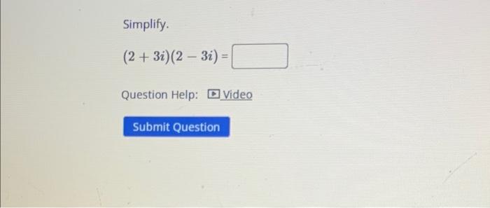 Solved Perform the indicated operation & simplify. Express | Chegg.com
