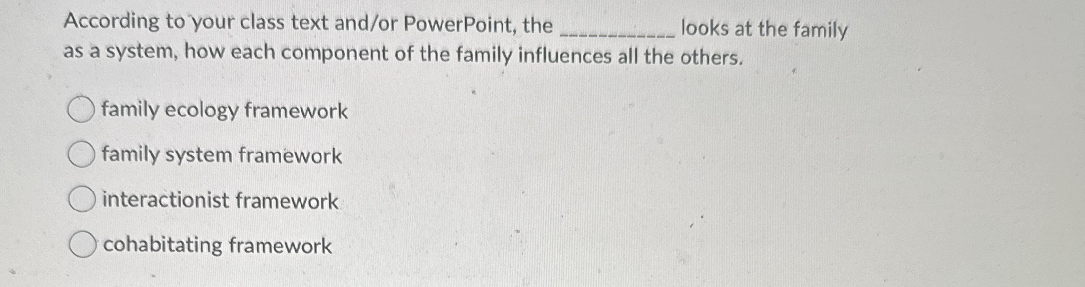 Solved According to your class text and/or PowerPoint, the | Chegg.com