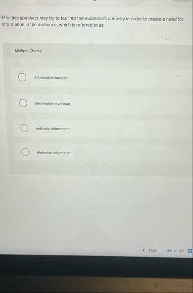 Solved Effective speakers may try to tap into the audience's | Chegg.com