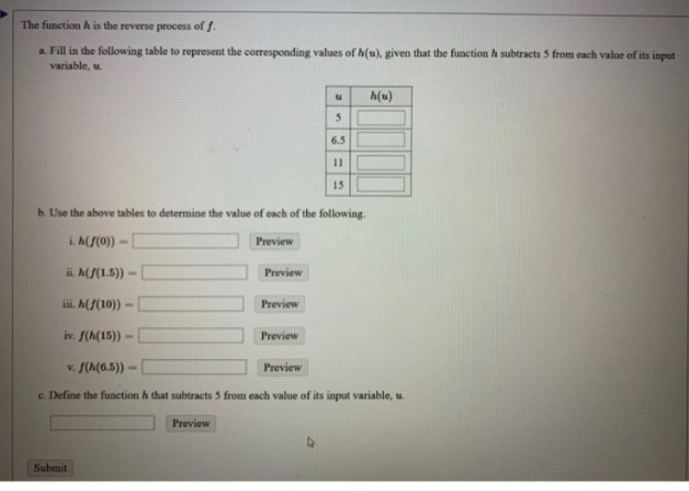 Solved The Function H Is The Reverse Process Of A Fill In Chegg solved-the-function-h-is-the-reverse-process-of-a-fill-in-chegg