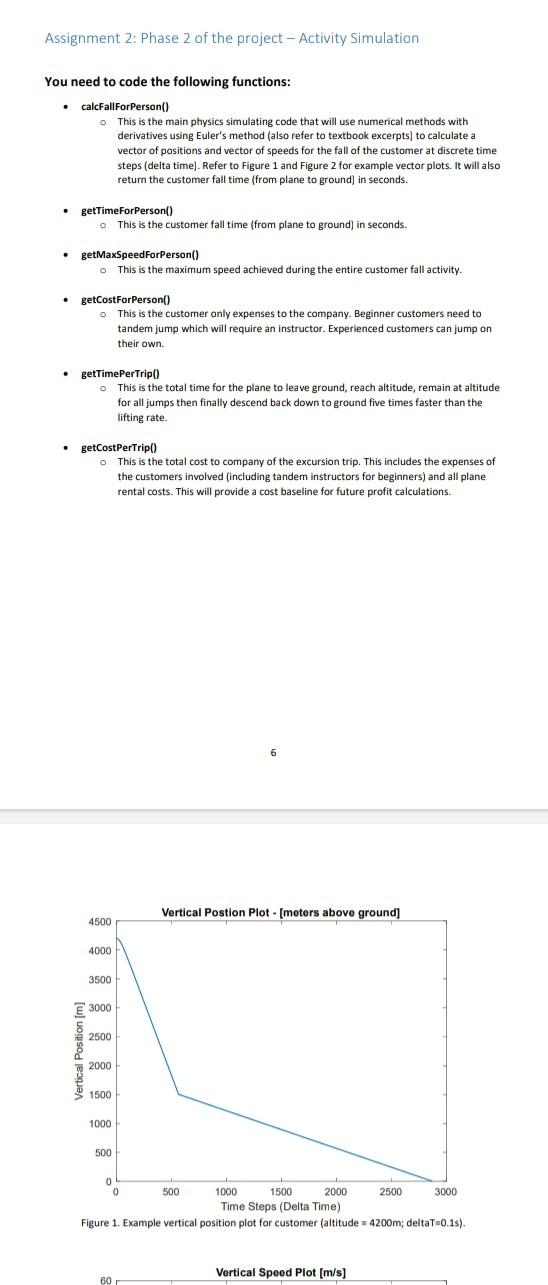 Solved Assignment 2: Phase 2 of the project - Activity | Chegg.com