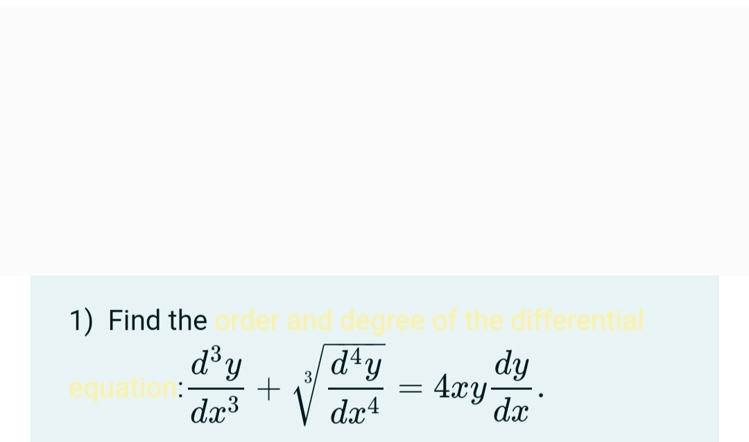 Solved Form a differential equation by eliminating | Chegg.com