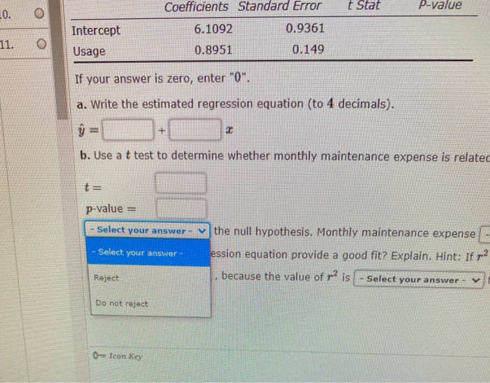 Solved Following is a portion of the regression output for | Chegg.com