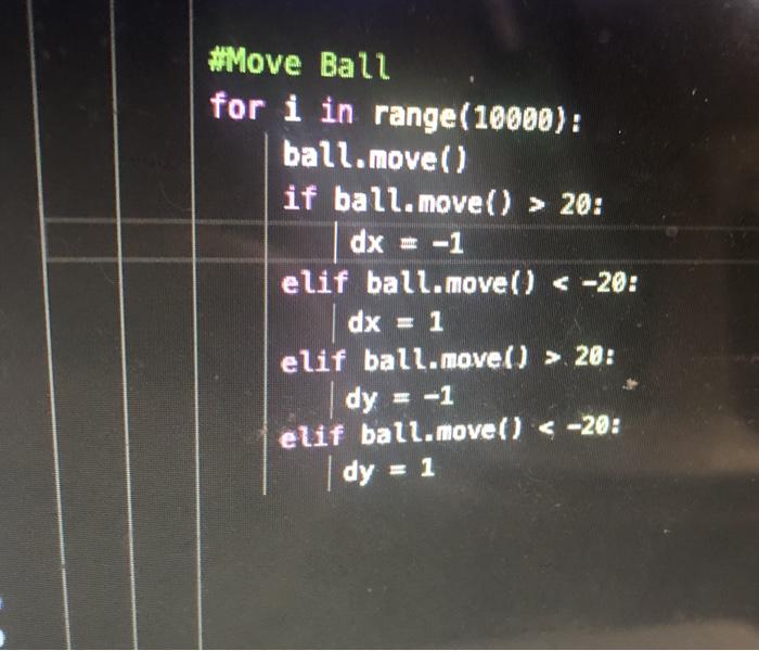 Solved 1 fron graphics import * PongGame.py > л в w N def | Chegg.com