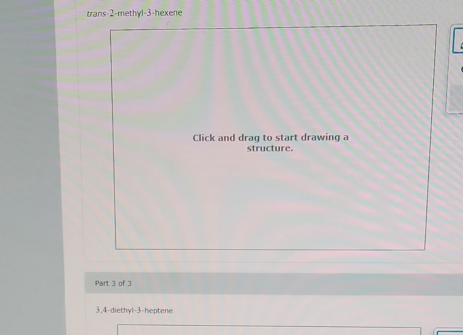 Solved Draw a structure for each of the following | Chegg.com