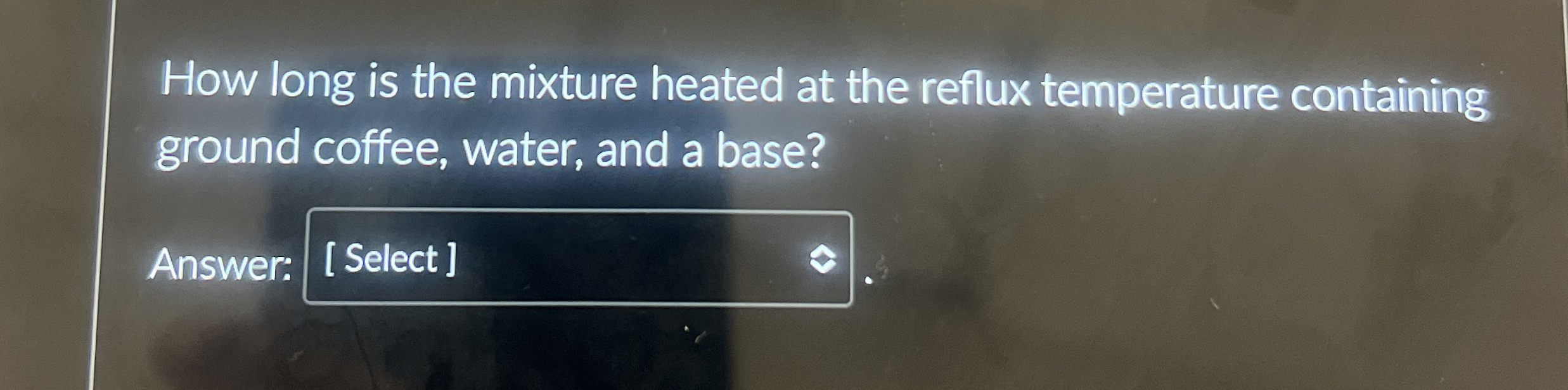 How long is the mixture heated at the reflux | Chegg.com