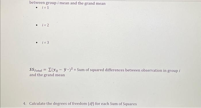 Solved SSError=∑(yij−yi⋅)2= Sum of squared differences | Chegg.com