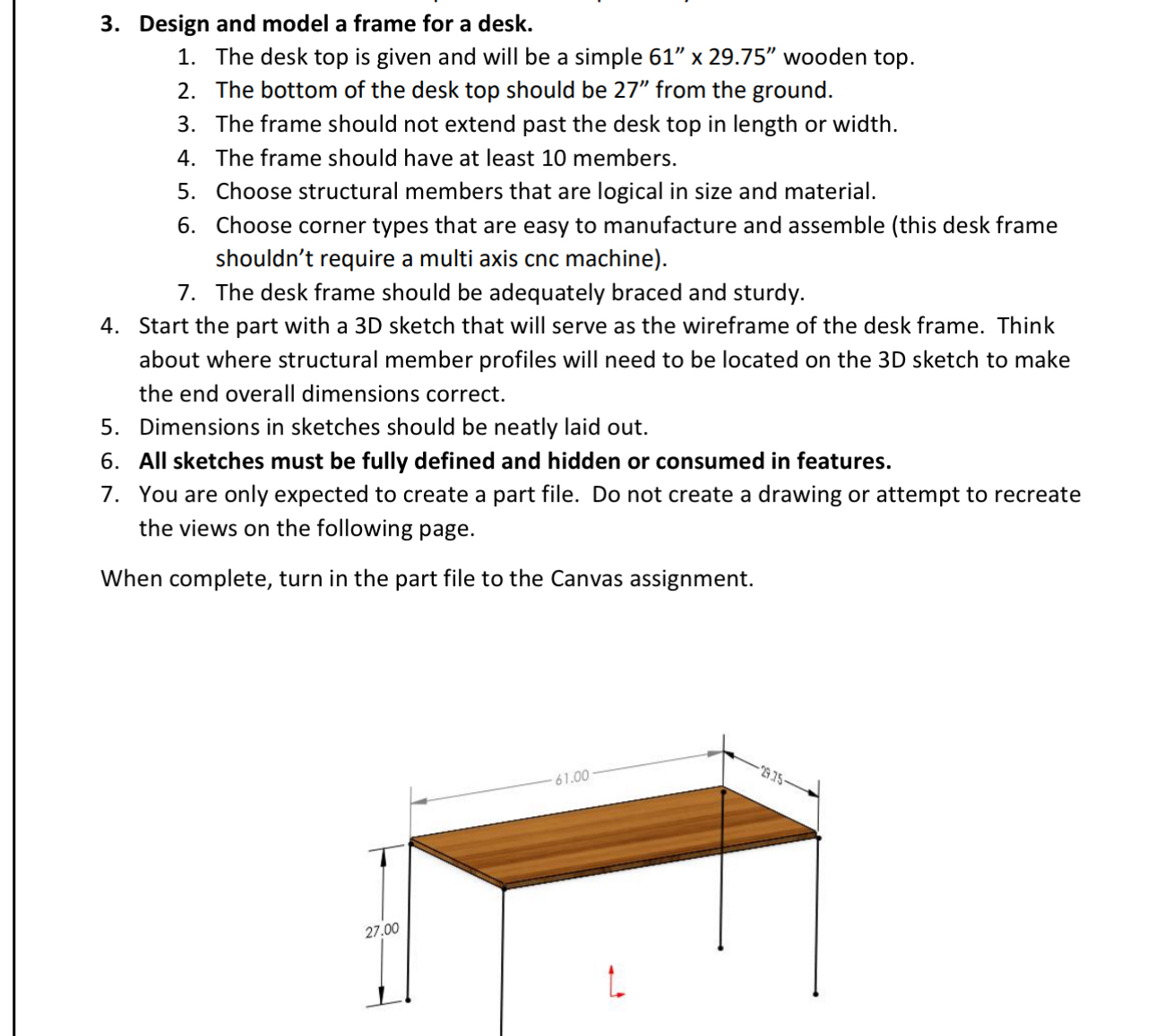 Solved Can you show me step by step in soildwork how i | Chegg.com