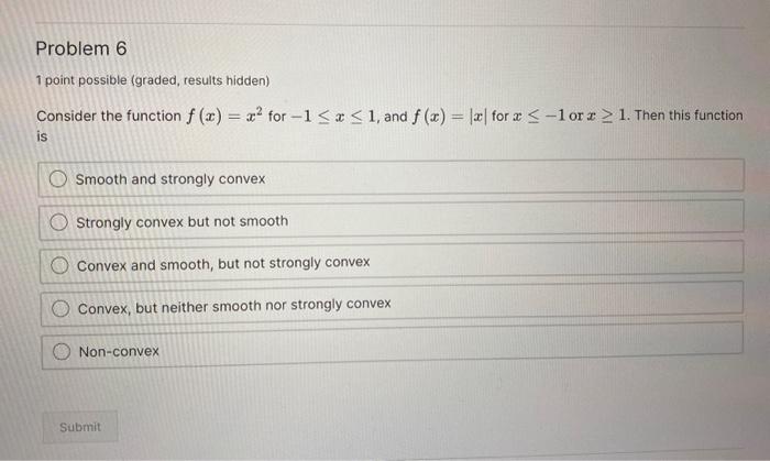 Solved 1 Point Possible Graded Results Hidden Consider