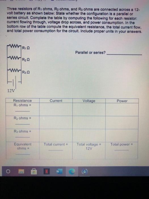 Solved Three resistors of R4 ohms, R2 ohms, and Rg ohms are | Chegg.com