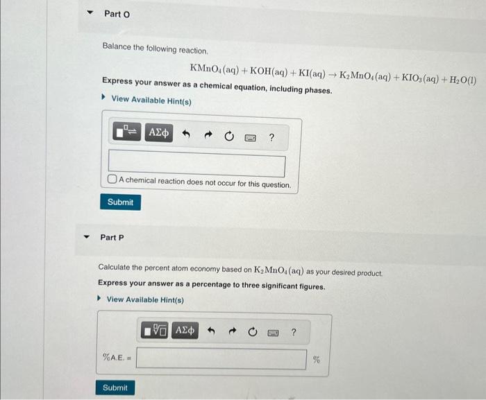 Solved Consider the following equation for the formation of | Chegg.com